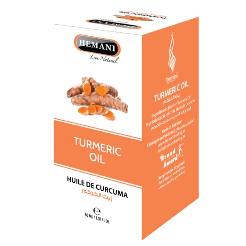 Turmeric Oil – Huile De Curcuma Hemani 30 ml - Islamspullen voor al uw ...
